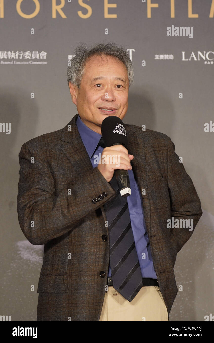 Taiwanese director Ang Lee arrives on the red carpet to support the ...