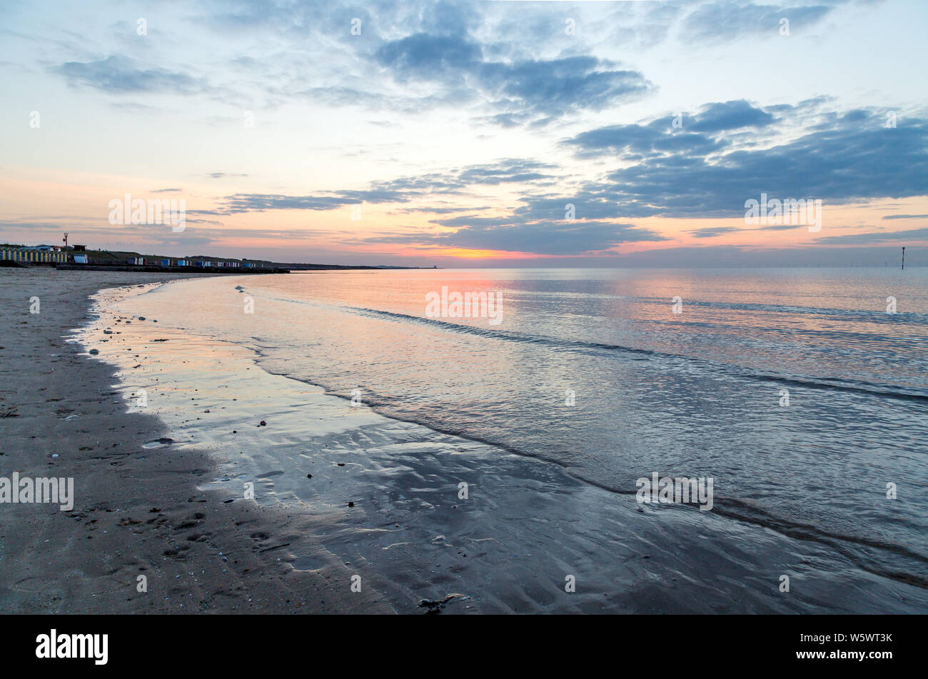 Minnis Bay Sunset Stock Photo - Alamy