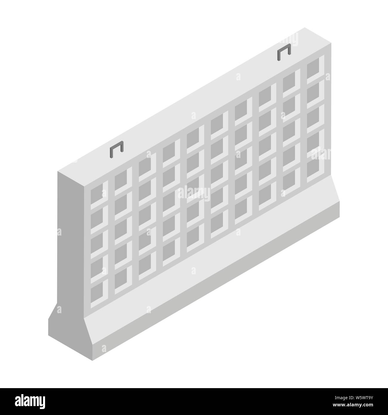 Precast concrete block Stock Vector Images - Alamy