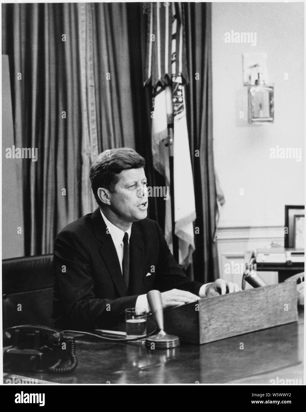 Photograph, John F. Kennedy's Address to the Nation on Civil Rights ...