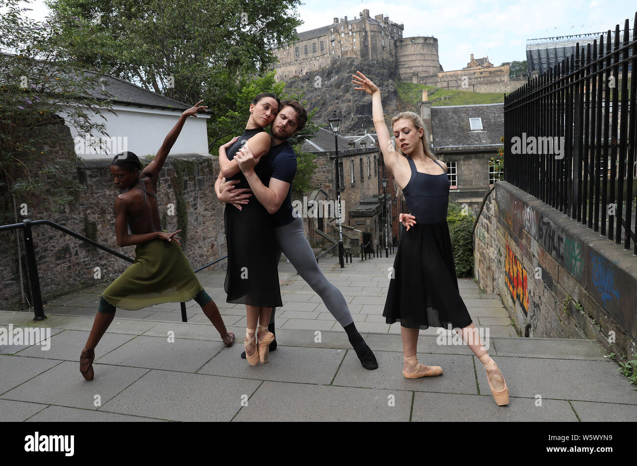 (left to right) Ciara Robinson, Araminta Wraith, Nicholas Shoesmith and ...