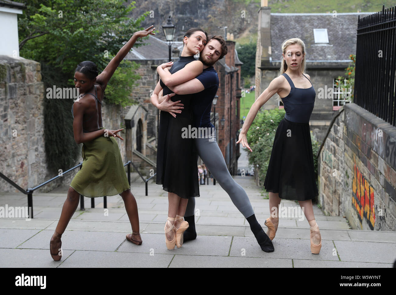 (left to right) Ciara Robinson, Araminta Wraith, Nicholas Shoesmith and ...