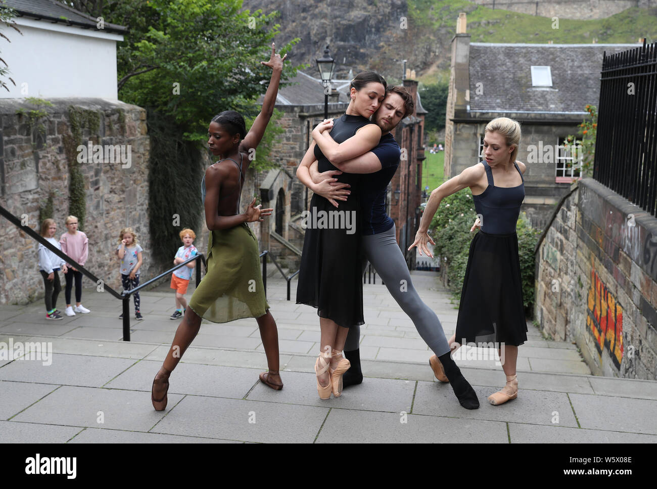 (left to right) Ciara Robinson, Araminta Wraith, Nicholas Shoesmith and ...