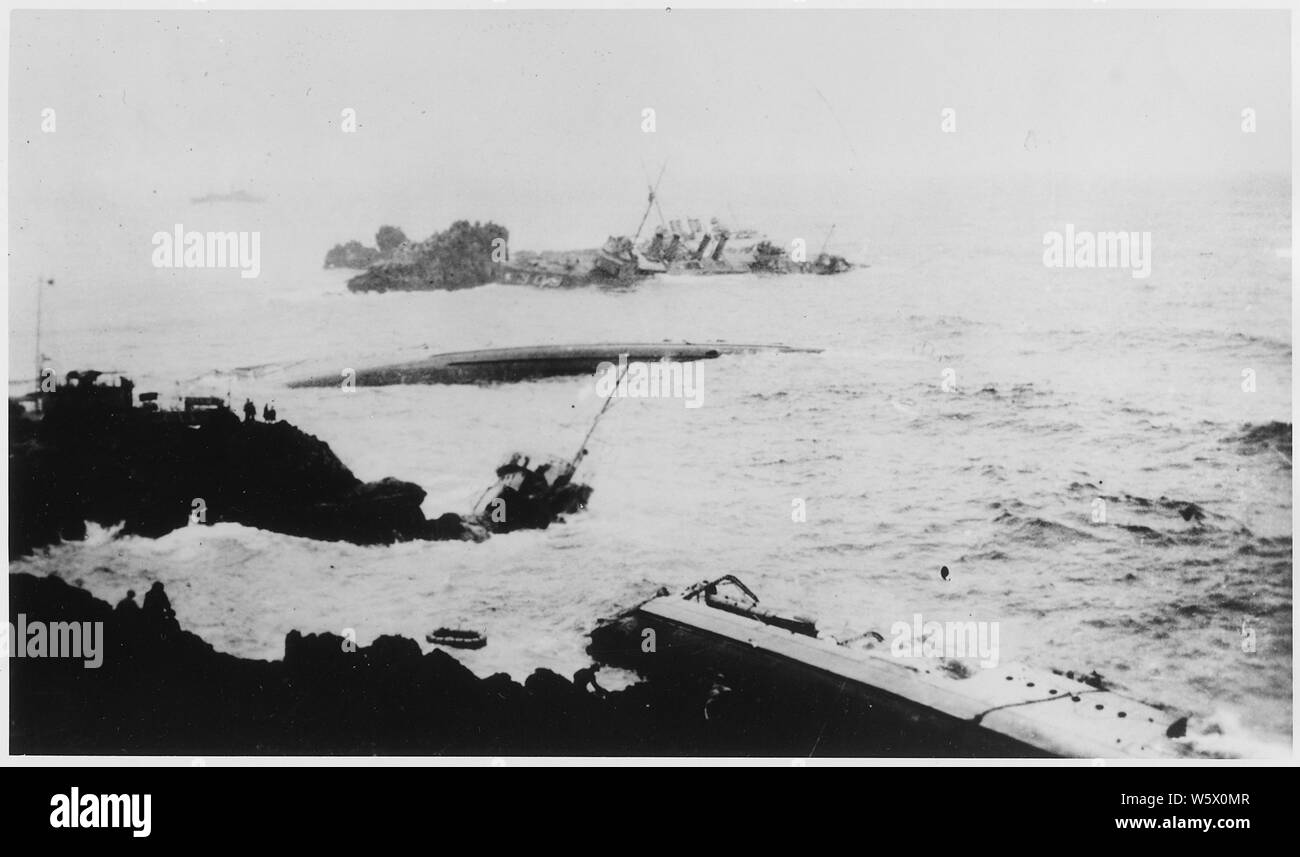 [Point Honda wrecks, vessels.] Stock Photo - Alamy