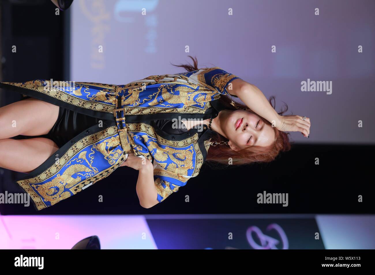 South Korean pop singer Lee Chae-Yeon, known mononymously as Chae Yeon ...