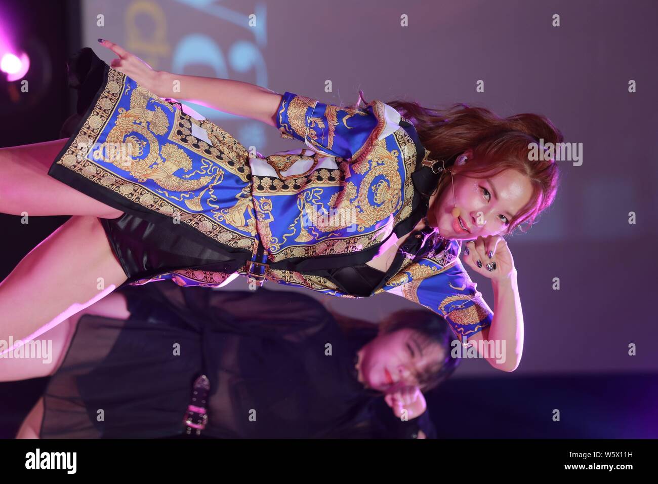 South Korean pop singer Lee Chae-Yeon, known mononymously as Chae Yeon ...