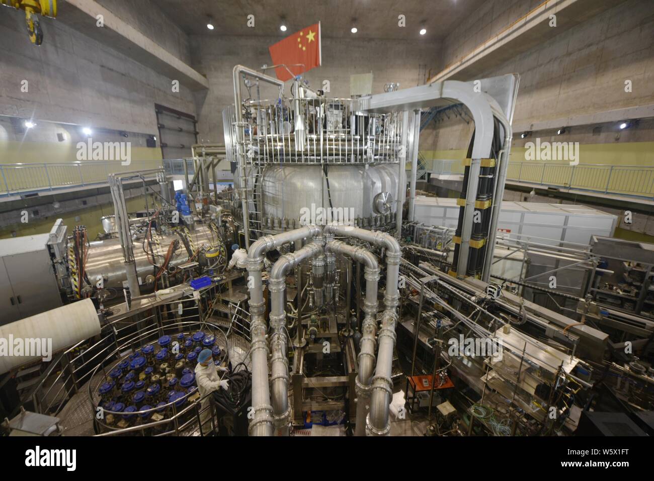 Scientists have an experiment on the Experimental Advanced ...