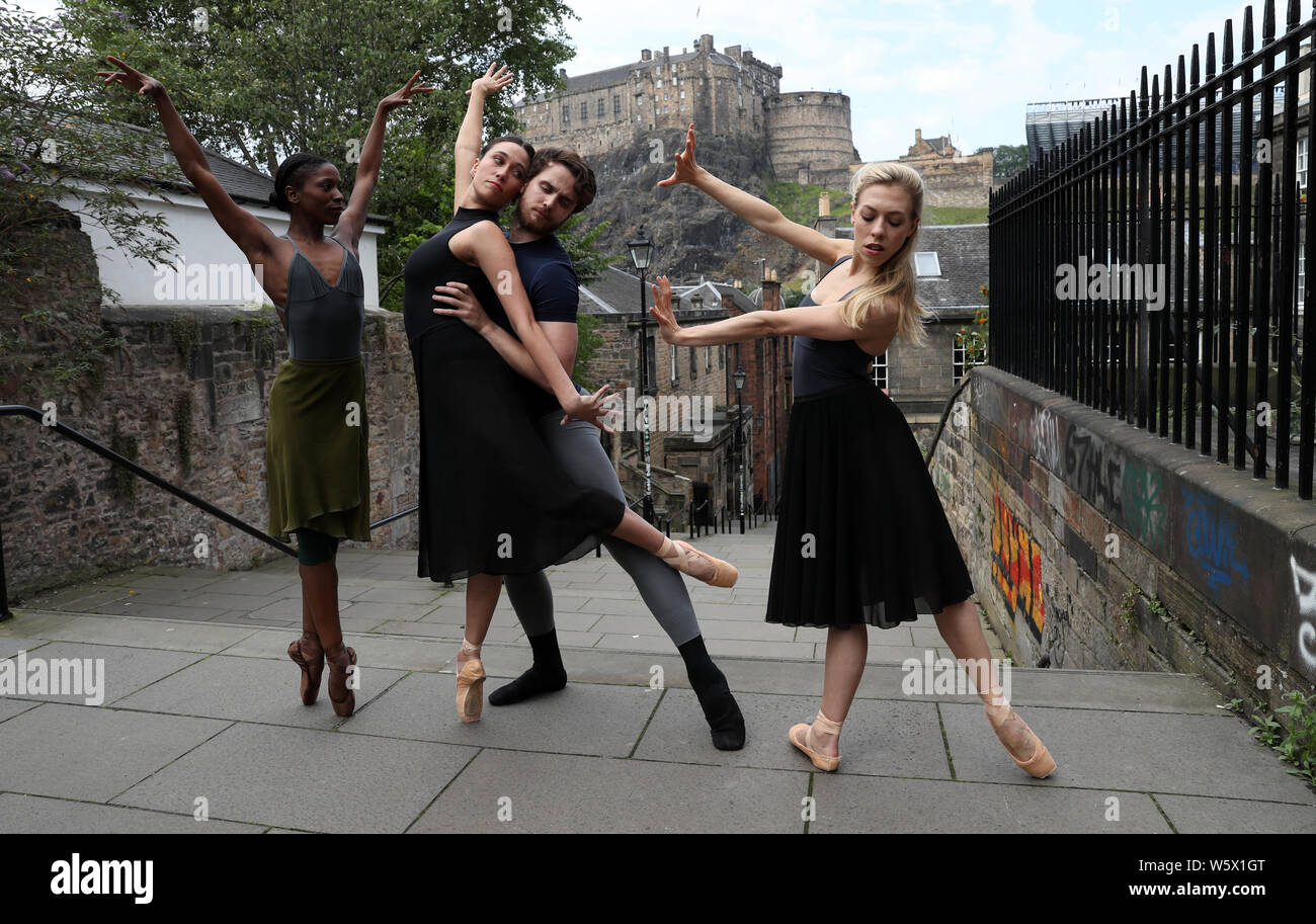 (left to right) Ciara Robinson, Araminta Wraith, Nicholas Shoesmith and ...