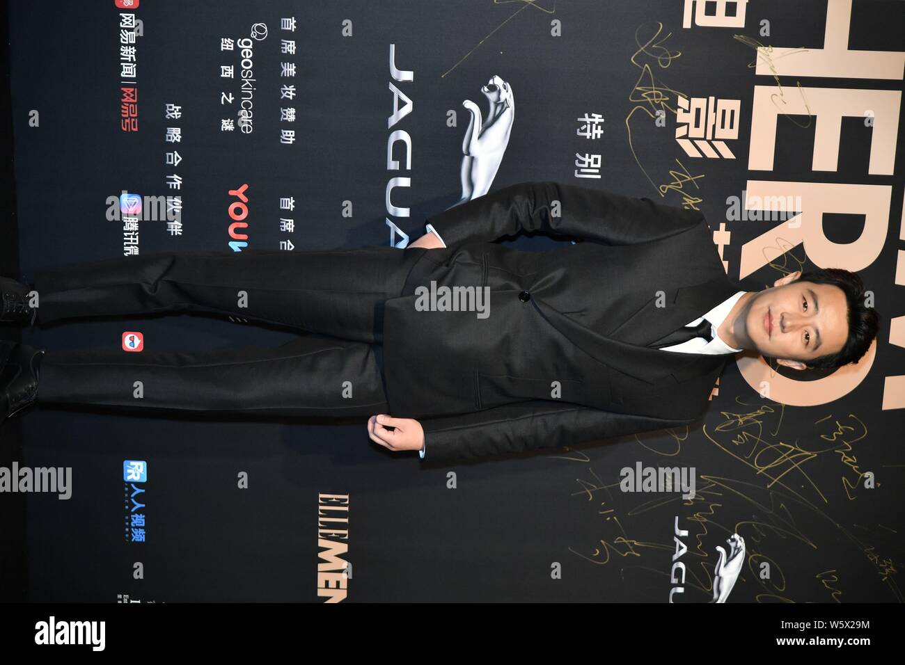 Chinese actor Huang Xuan attends the Hamilton Behind The Camera Awards ...