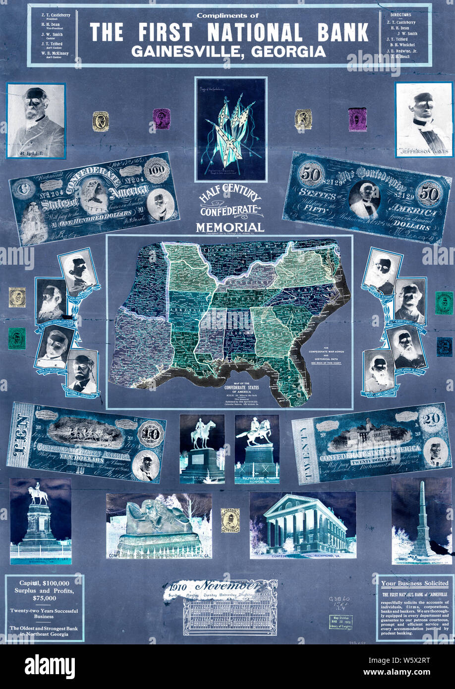 Civil War Maps 0886 Map of the Confederate States of America 1861-65 ...