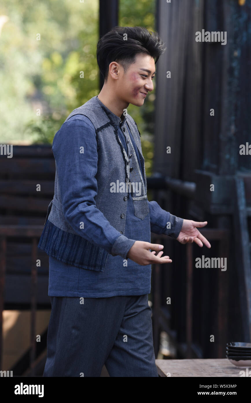 Chinese actor Huang Zitao, better known as Z.Tao, is pictured during a ...