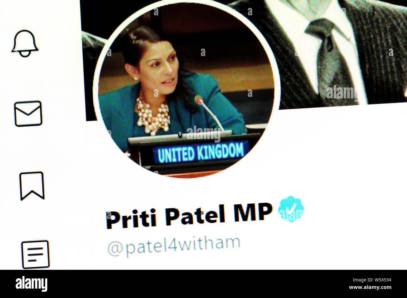 Priti patel mp hi-res stock photography and images - Alamy