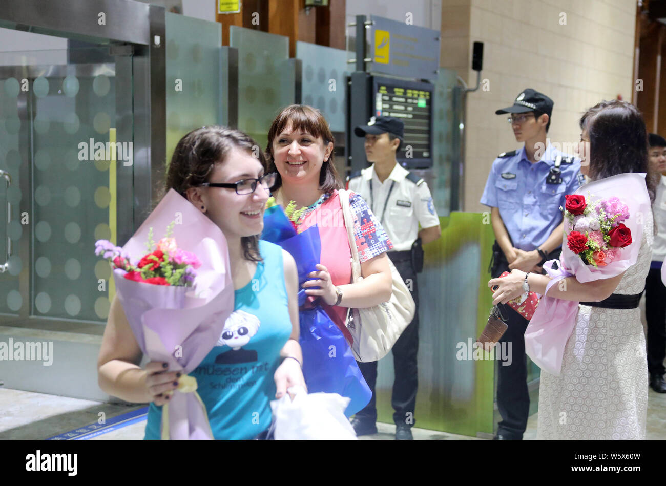 166 passengers and 6 crew members from the Boeing 737 aircraft are seen ...