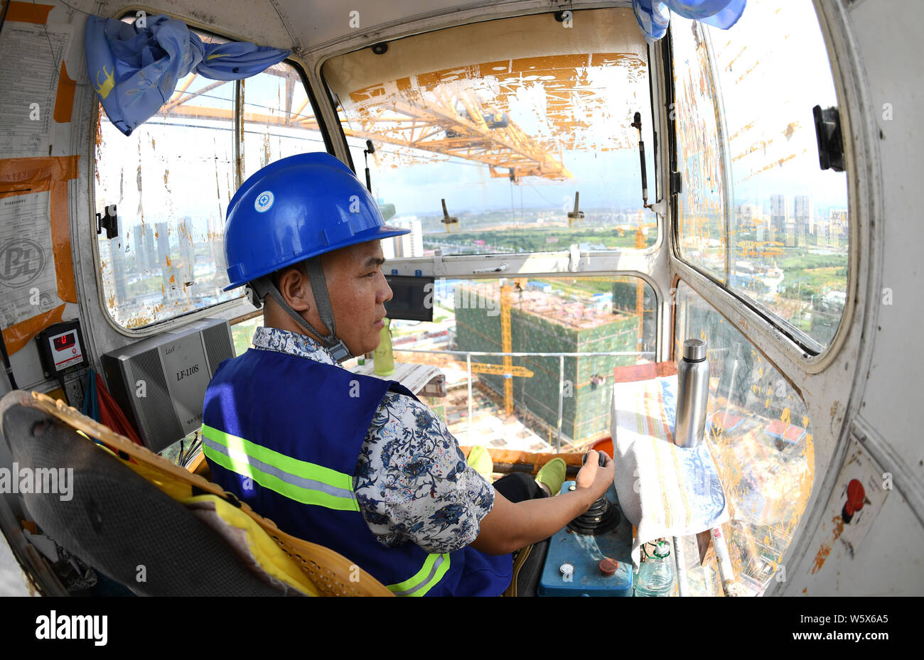 Tower Crane Operator Cabin High Resolution Stock Photography and Images ...