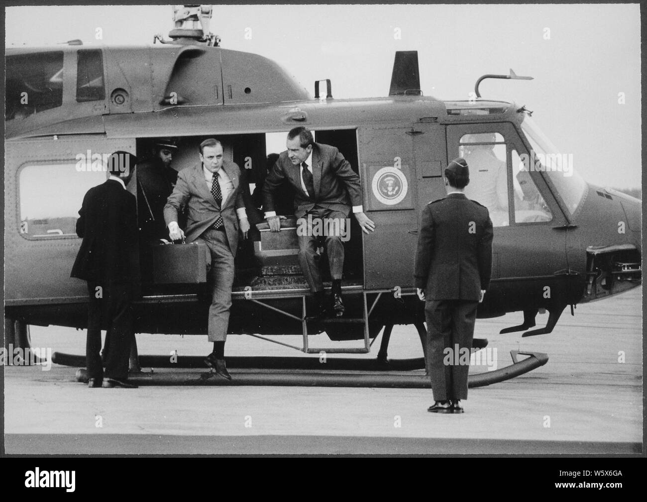 Richard Nixon Peace Sign Helicopter