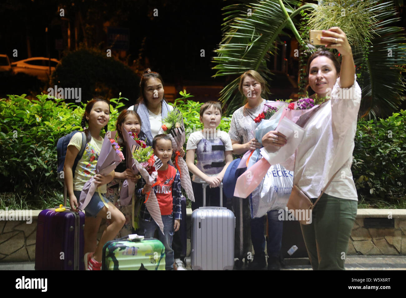 166 passengers and 6 crew members from the Boeing 737 aircraft are seen ...