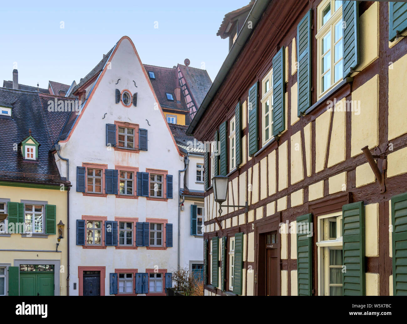 architectural detail seen in Bamberg, a town in Bavaria Stock Photo - Alamy