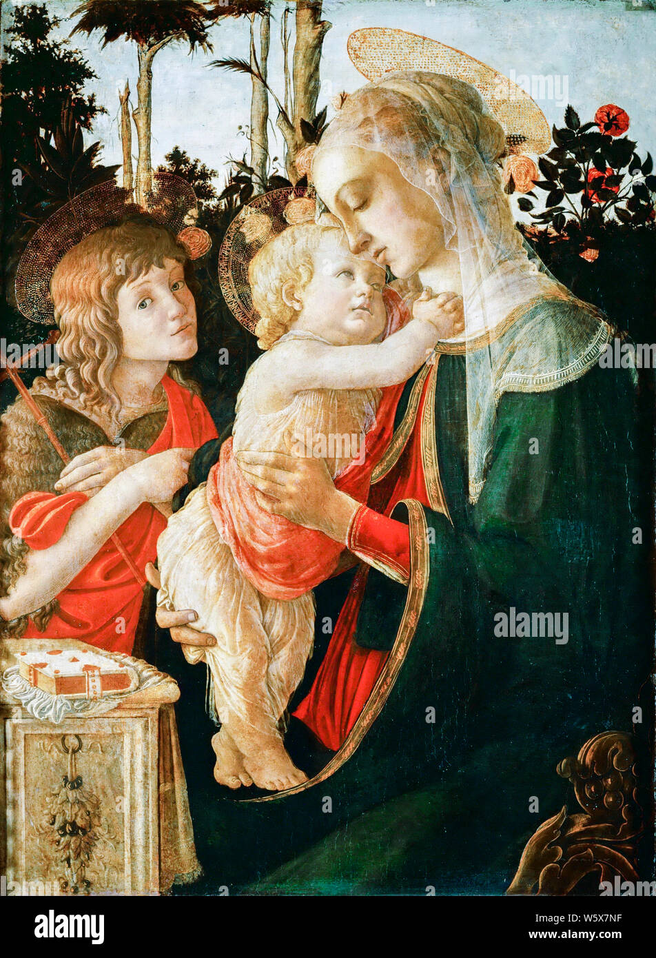 Madonna with child botticelli hi-res stock photography and images - Alamy