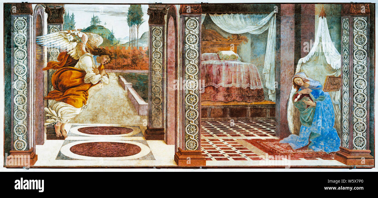 1481 botticelli hi-res stock photography and images - Alamy