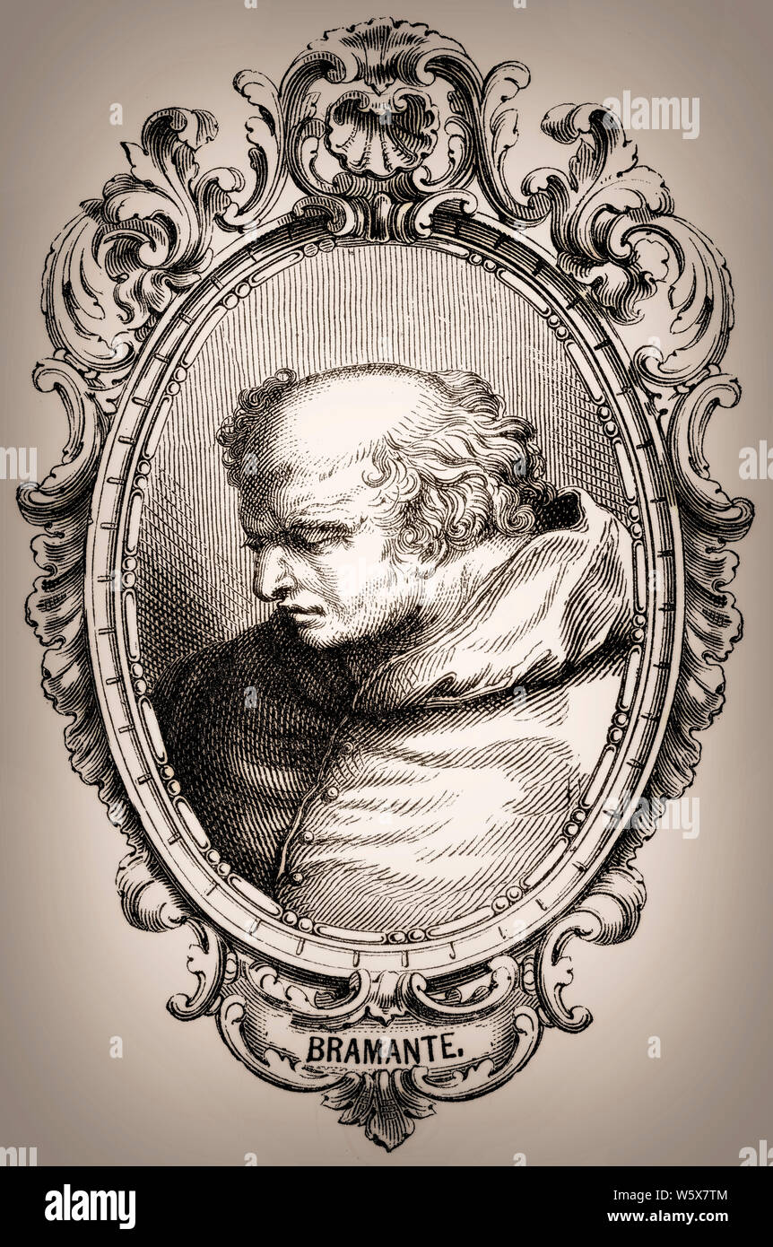 Donato bramante 1444 1514 architekt hi-res stock photography and images ...