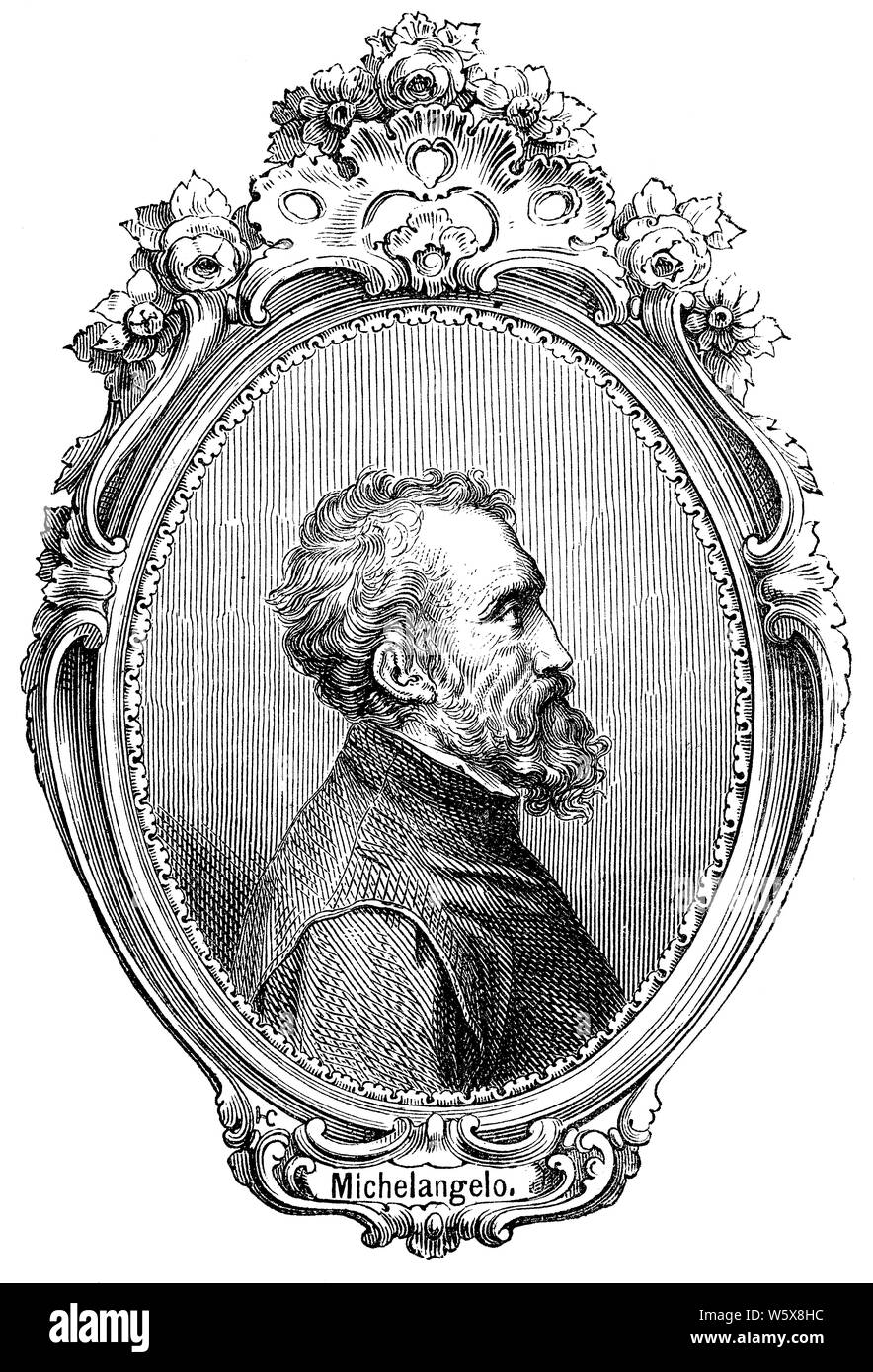 Michelangelo Buonarroti, Michelangelo, 1475 - 1564, Italian painter ...