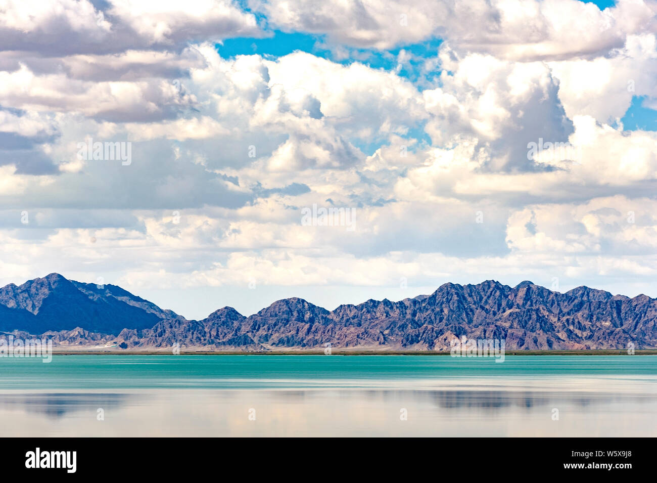 Landscape of the Xiao Qaidam Salt Lake in Haixi Mongol and Tibetan ...