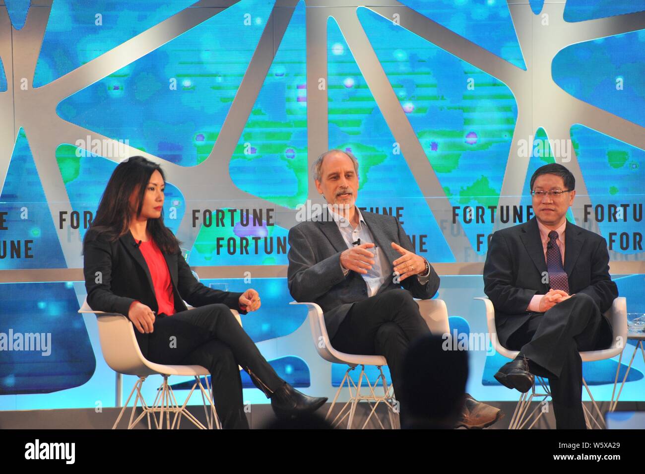 (From left) Jennifer Zhu Scott, founding principal of Radian Partners ...