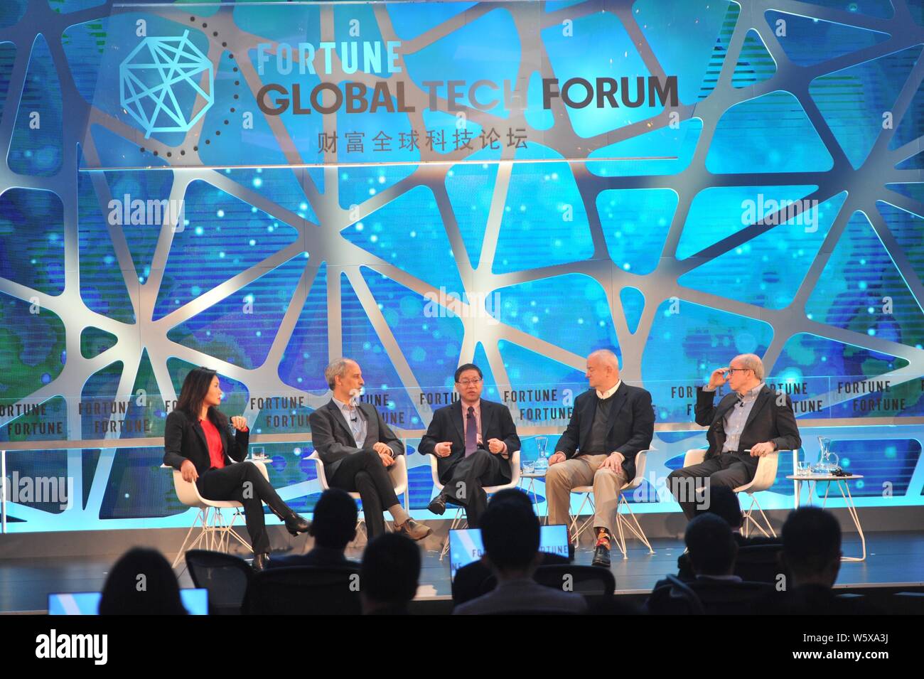 (From left) Jennifer Zhu Scott, founding principal of Radian Partners ...