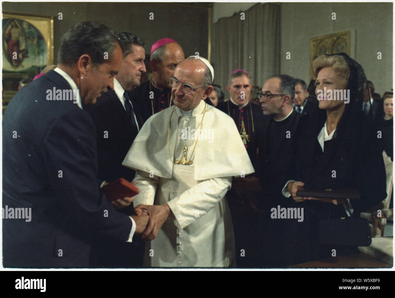 1970 visit vatican hi-res stock photography and images - Alamy