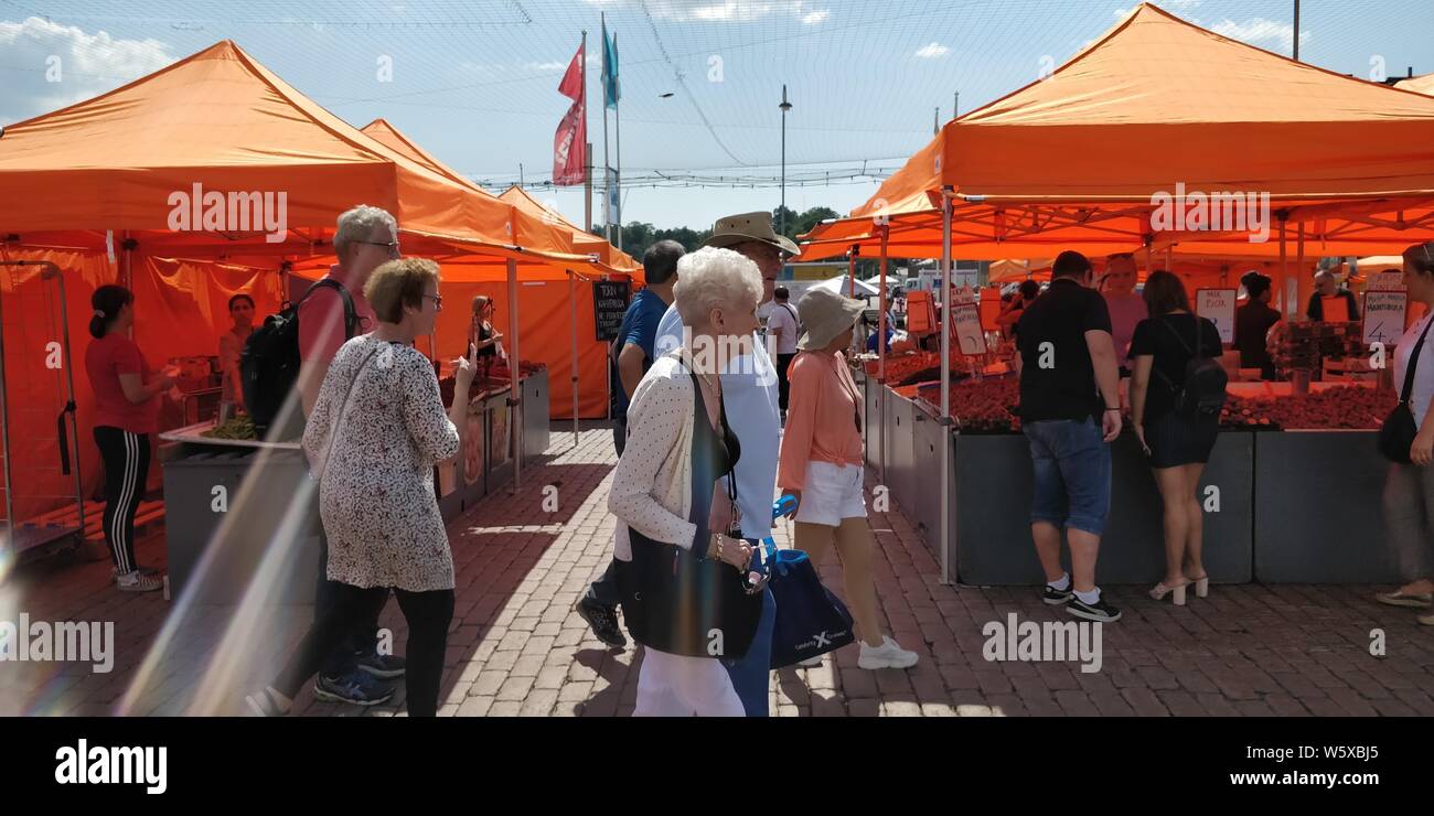 Summer In Helsinki-2019 Stock Photo - Alamy