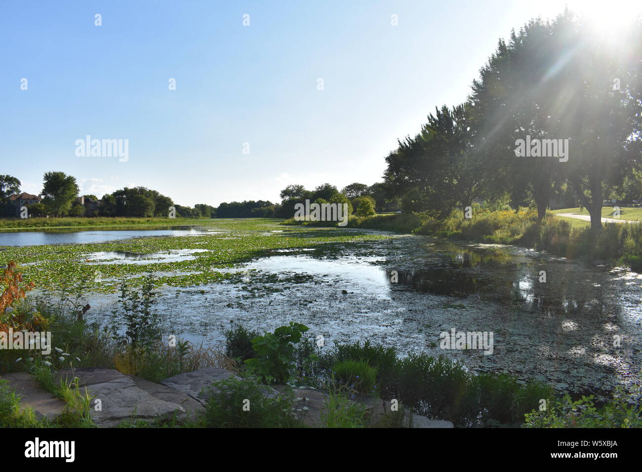 Waubonsie Lake Park Stock Photo - Alamy