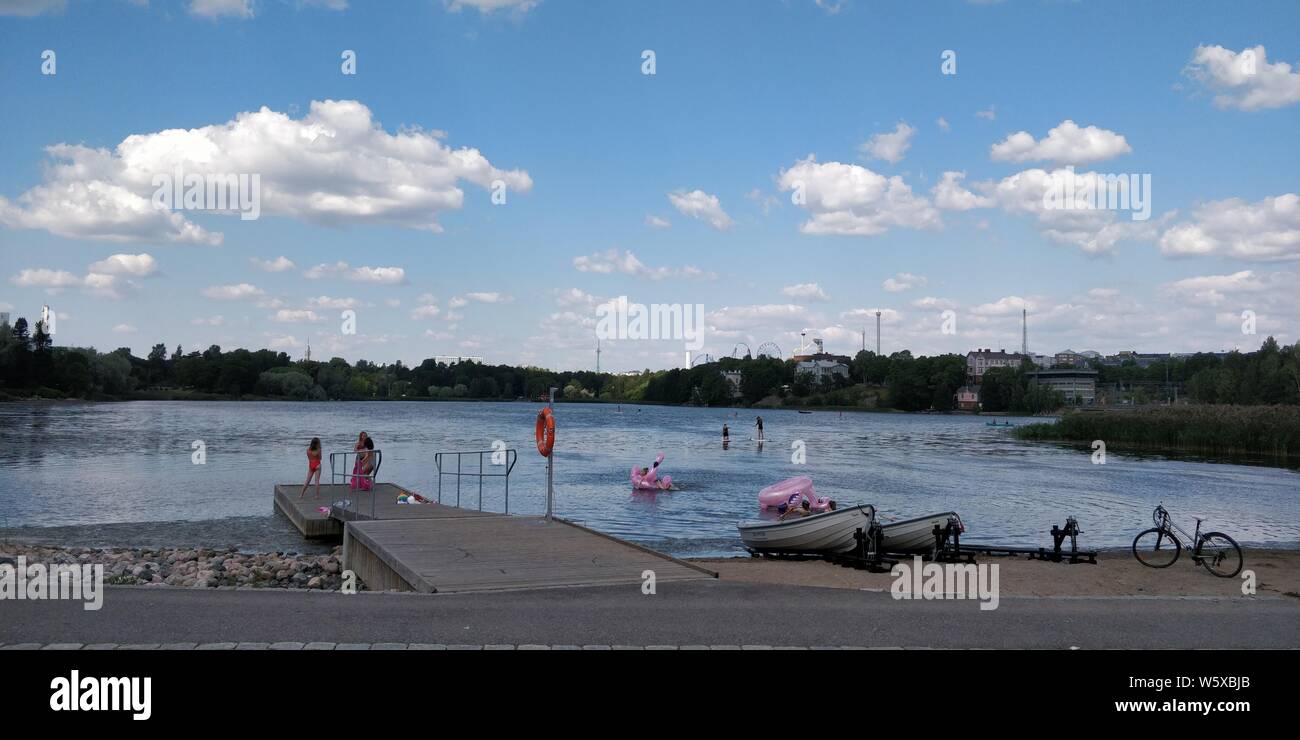 Summer In Helsinki-2019 Stock Photo - Alamy