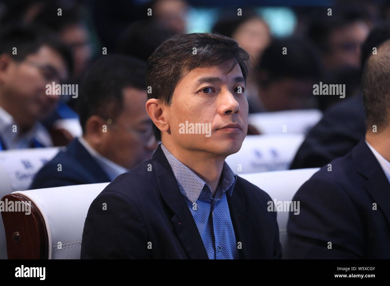 Robin Li Yanhong, Chairman and CEO of Baidu Inc., attends a sub-forum ...