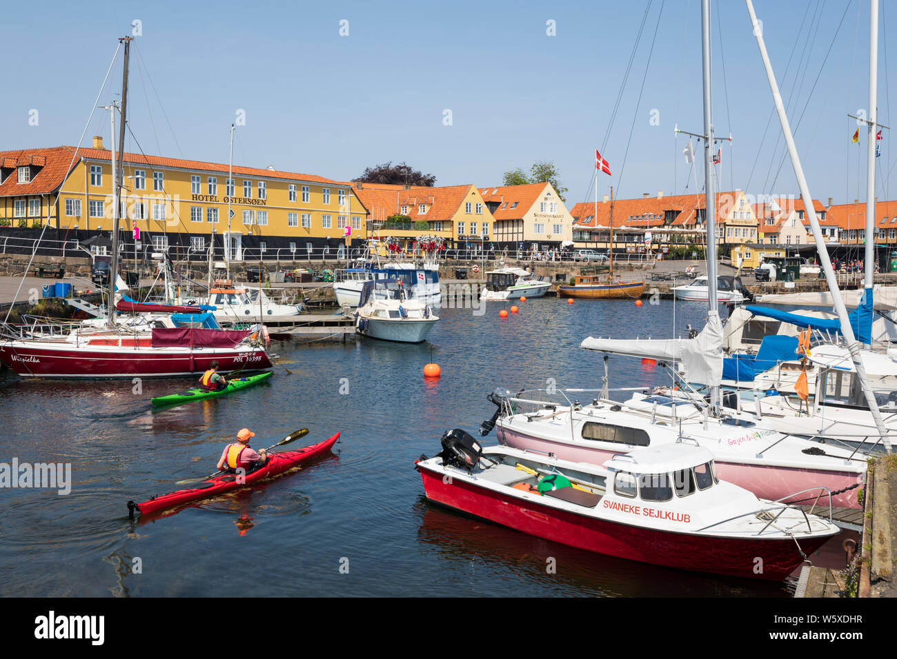 Denmark bornholm harbour hi-res stock photography and images - Alamy
