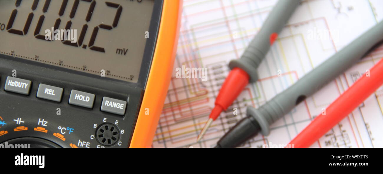 measuring device with a diagram Stock Photo - Alamy