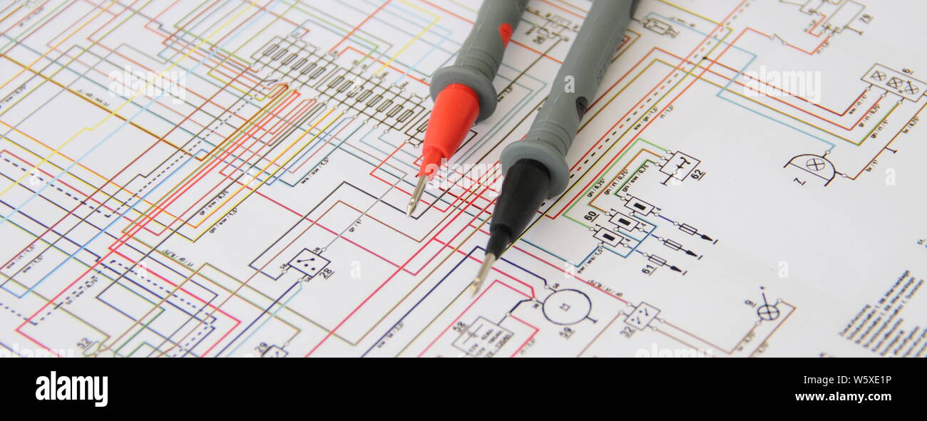 measuring device with a diagram Stock Photo - Alamy