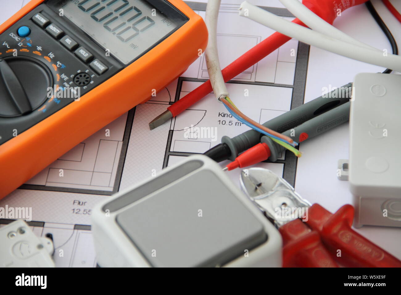 measuring device with a diagram Stock Photo - Alamy