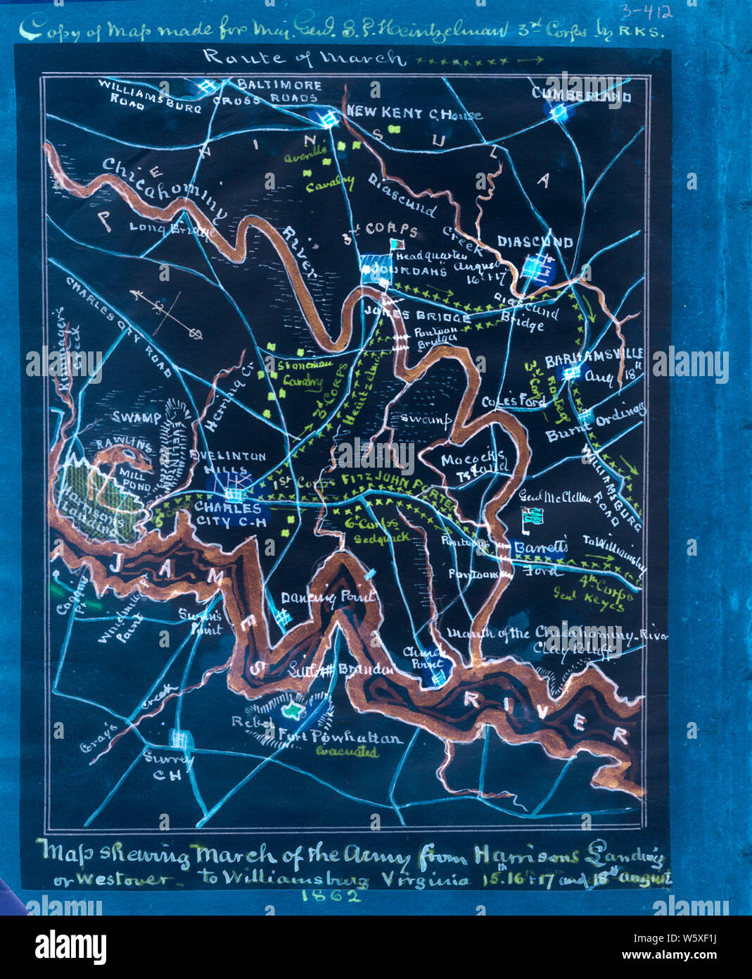 Map of westover virginia hi-res stock photography and images - Alamy