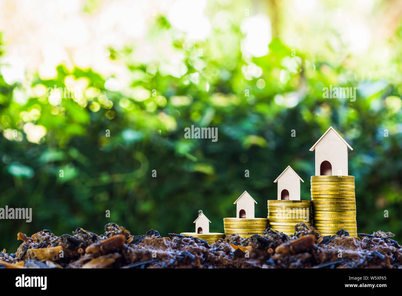 Long-term property investment concept. Home loan, mortgage reverse ...