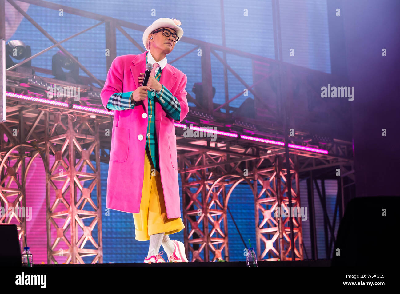 Hong Kong actor and singer Chan Siu-Chun, also known as Jordan Chan ...