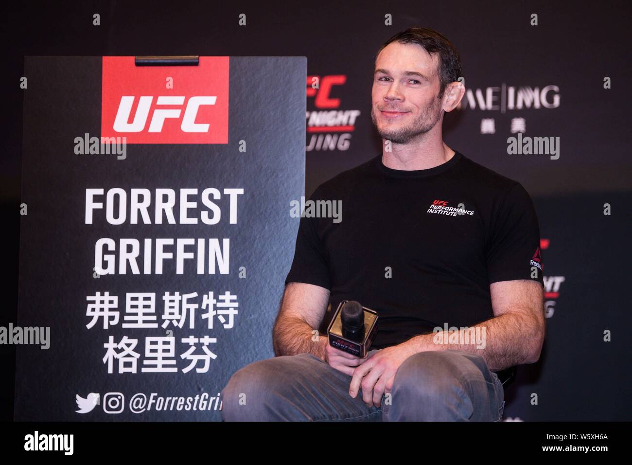 Forrest griffin ufc hi-res stock photography and images - Alamy