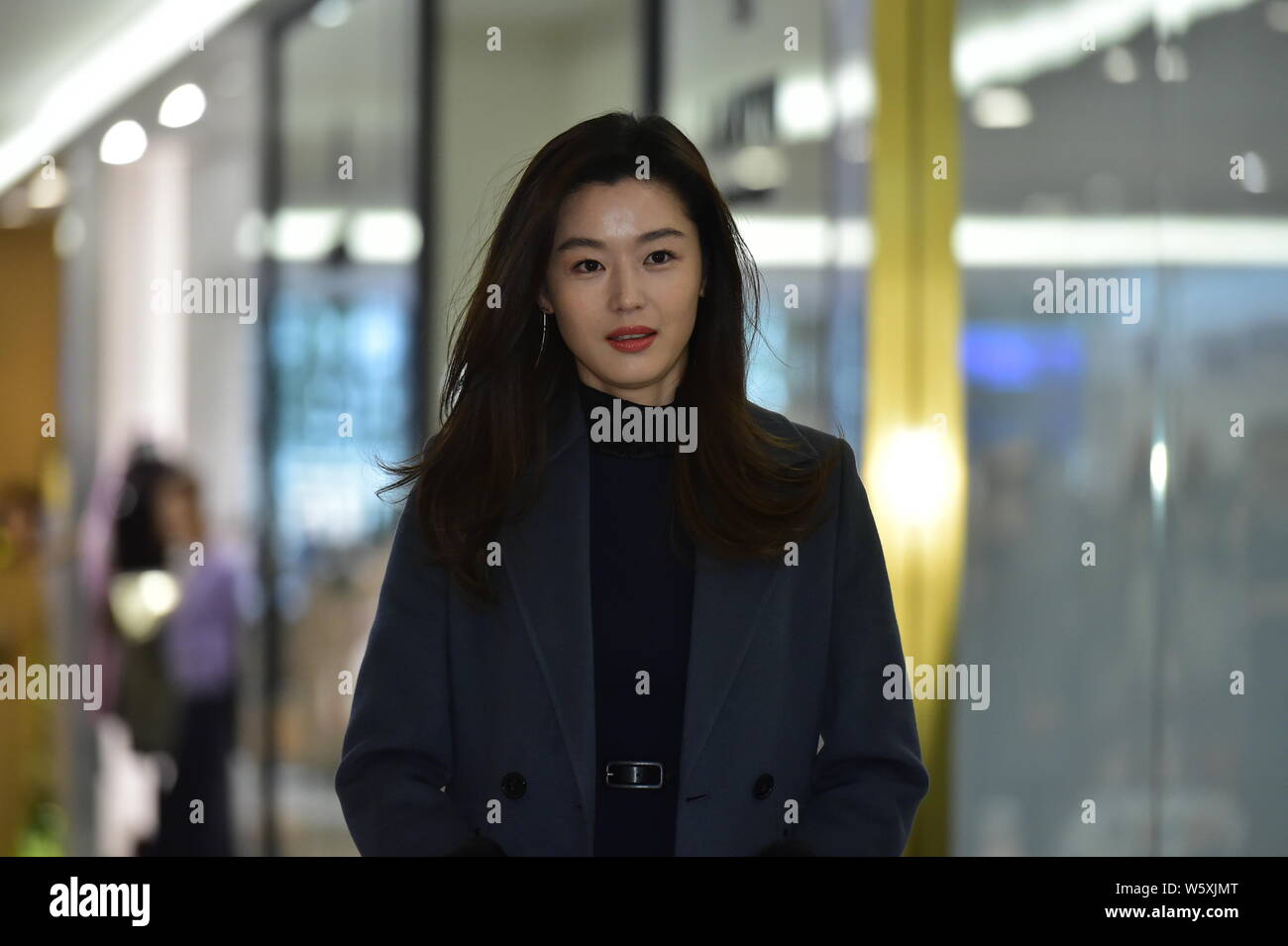 South Korean actress Gianna Jun Ji-hyun attends a promotional event for Missha in Seoul, South ...