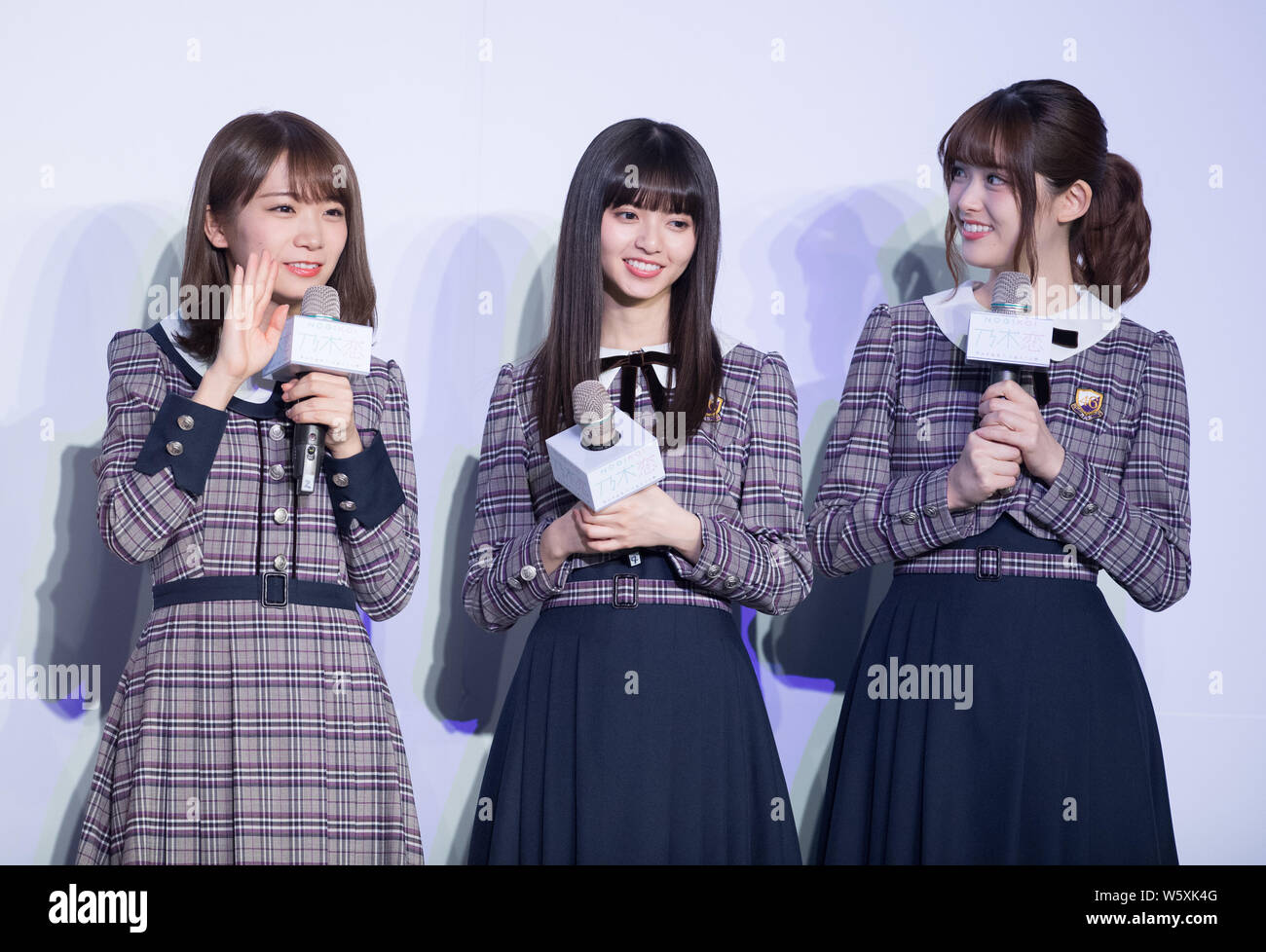 (From left) Akimoto Manatsu, Asuka Saito, Matsumura Sayuri of Japanese ...