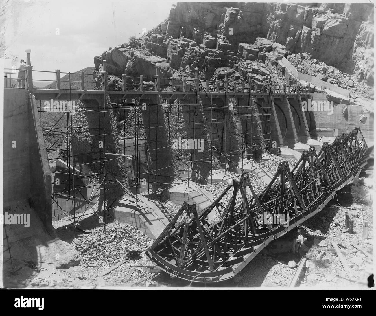 Arizona Roosevelt Dam Construction