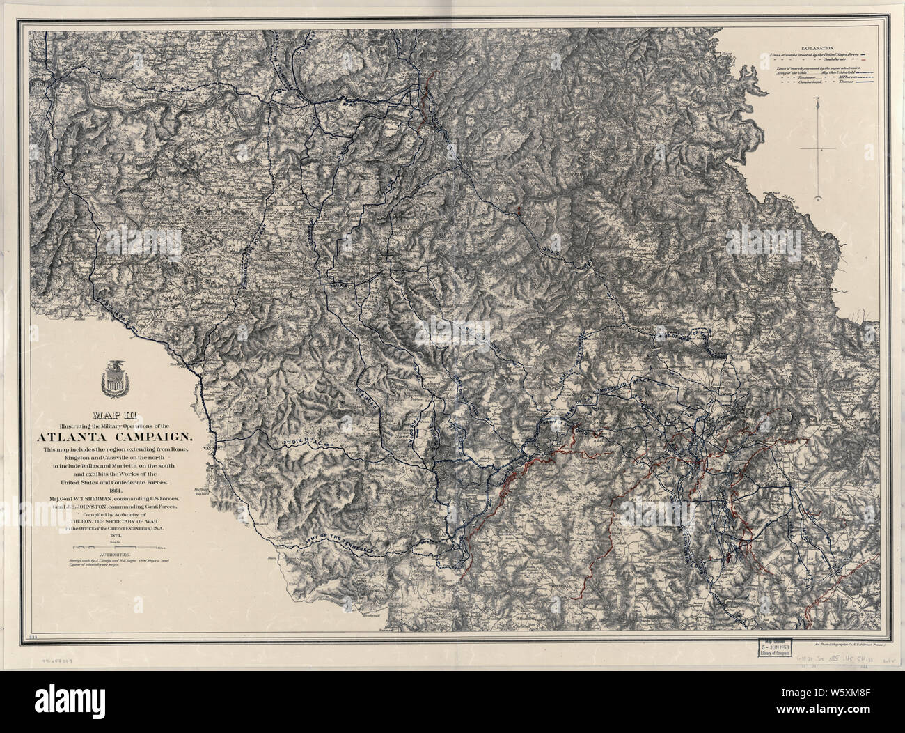 Civil War Maps 1107 Maps illustrating the military operations of the ...