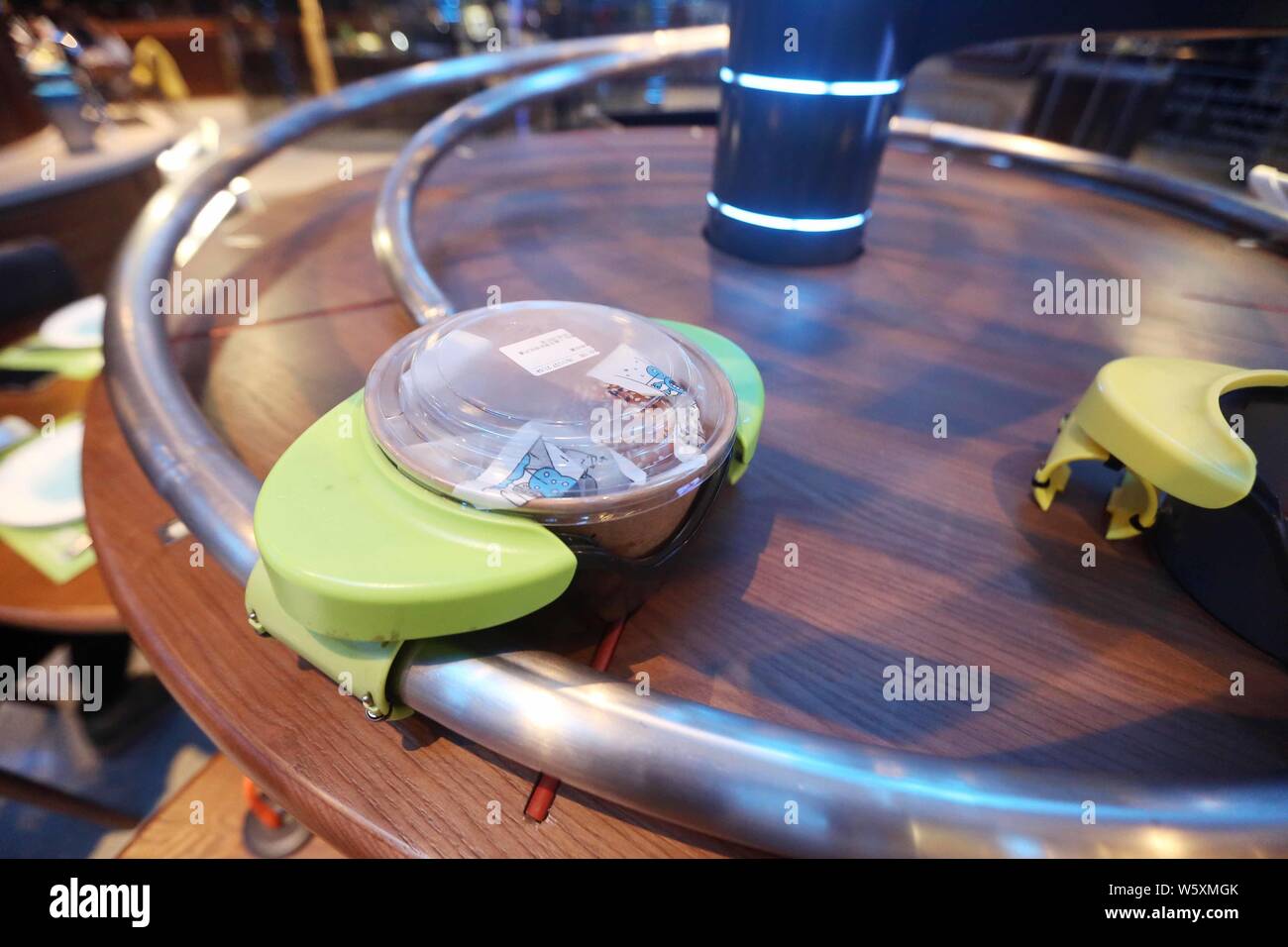 Interior view of the world's tenth and Asia's third spaceship-themed ...