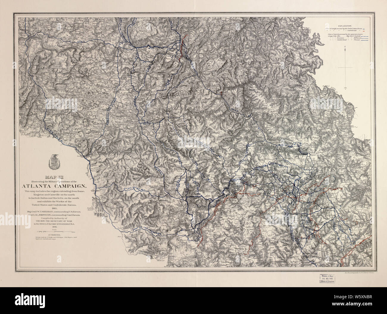 Civil War Maps 1107 Maps illustrating the military operations of the ...