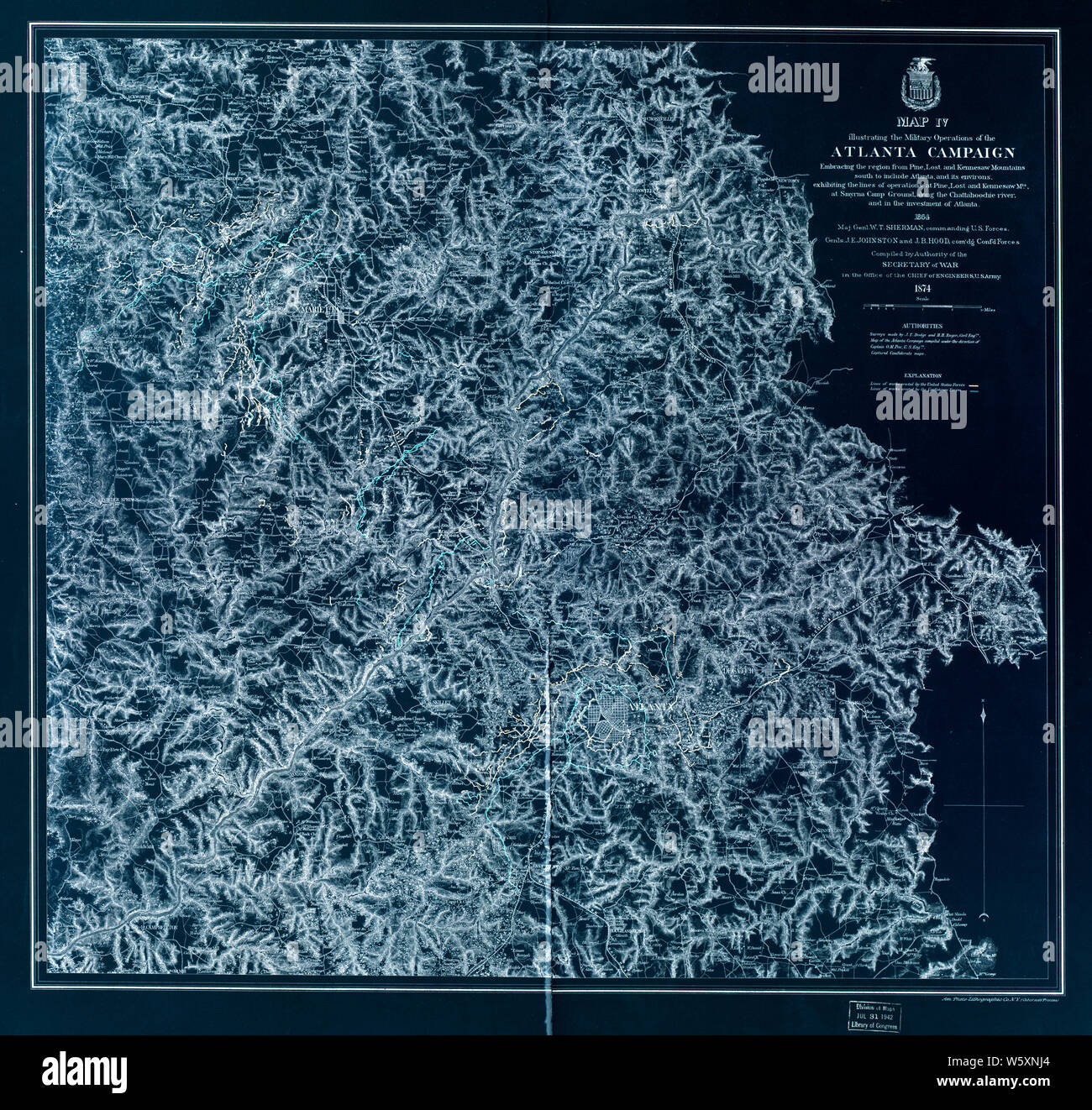Civil War Maps 1107 Maps illustrating the military operations of the ...