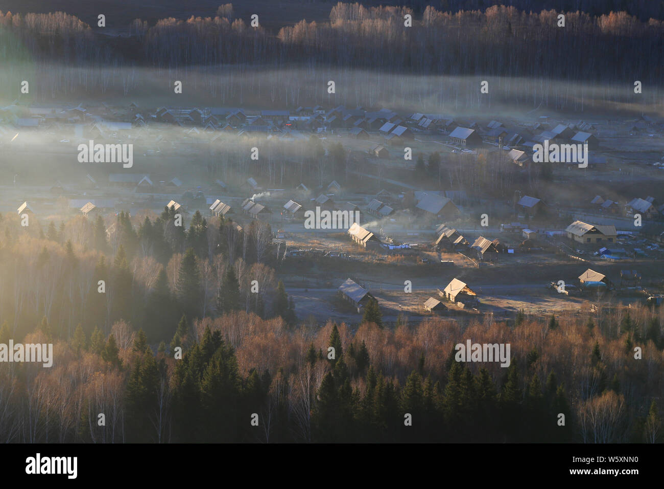 Landscape of the Hemu village, one of the six most beautiful villages ...