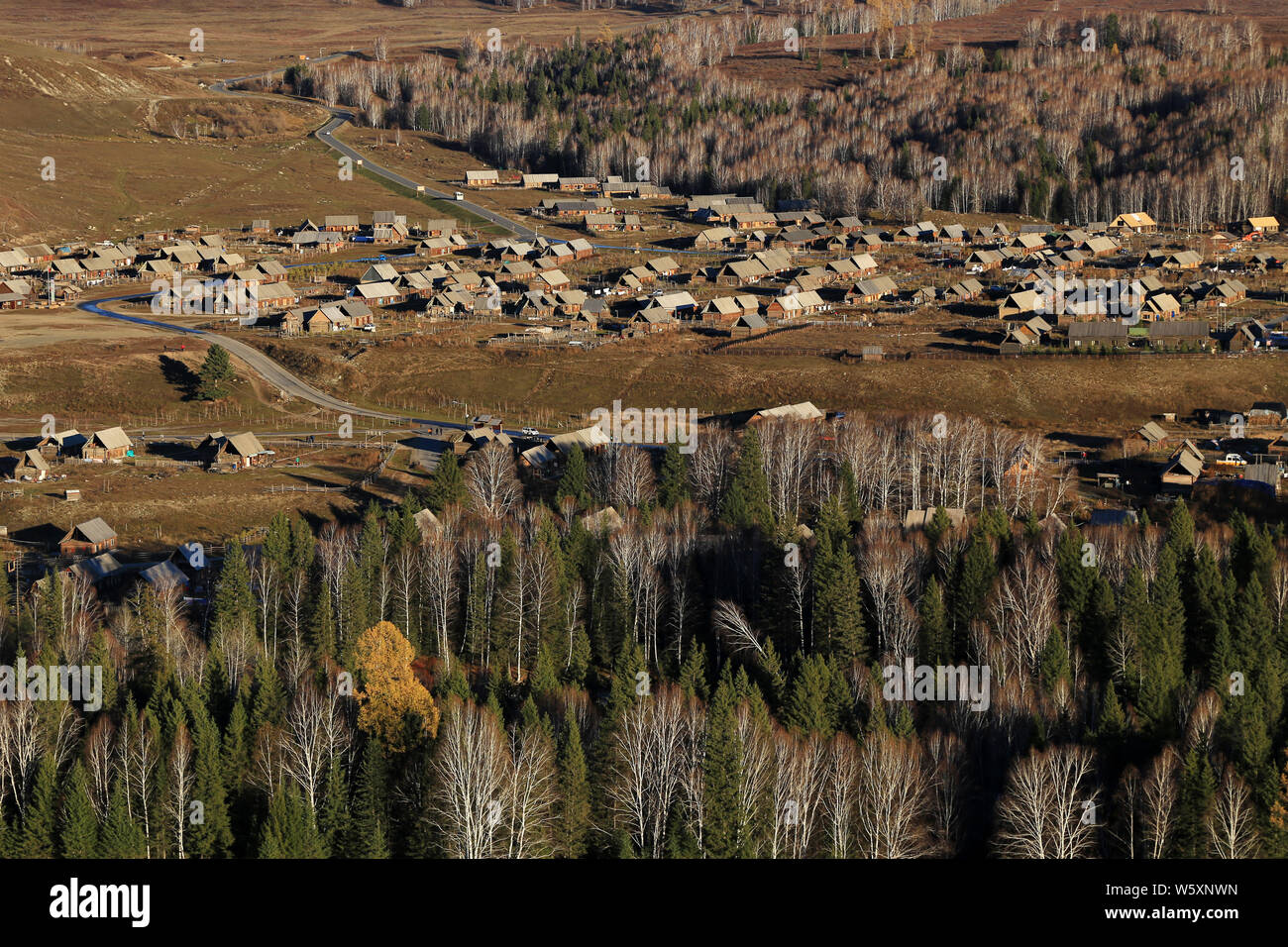 Landscape of the Hemu village, one of the six most beautiful villages ...